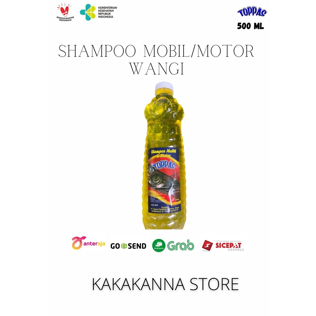 Jual Shampoo Mobil dan Motor 500ml / Carwash Mobil dan Motor Wangi ...