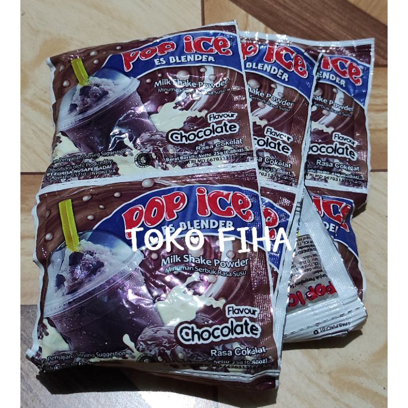 Jual Pop Ice Chocolate 25gr - sachet | Shopee Indonesia