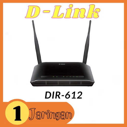 Jual D-Link DIR-612 N300 WI-FI Router | Shopee Indonesia