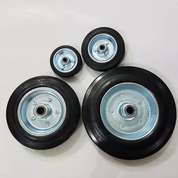 Jual Roda only 6" / roda karet wheel only roda gerobak roda lori hanya ...