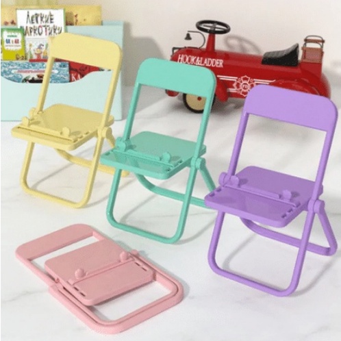 Jual Stand Holder HP Lipat Macaron Model Kursi | Shopee Indonesia