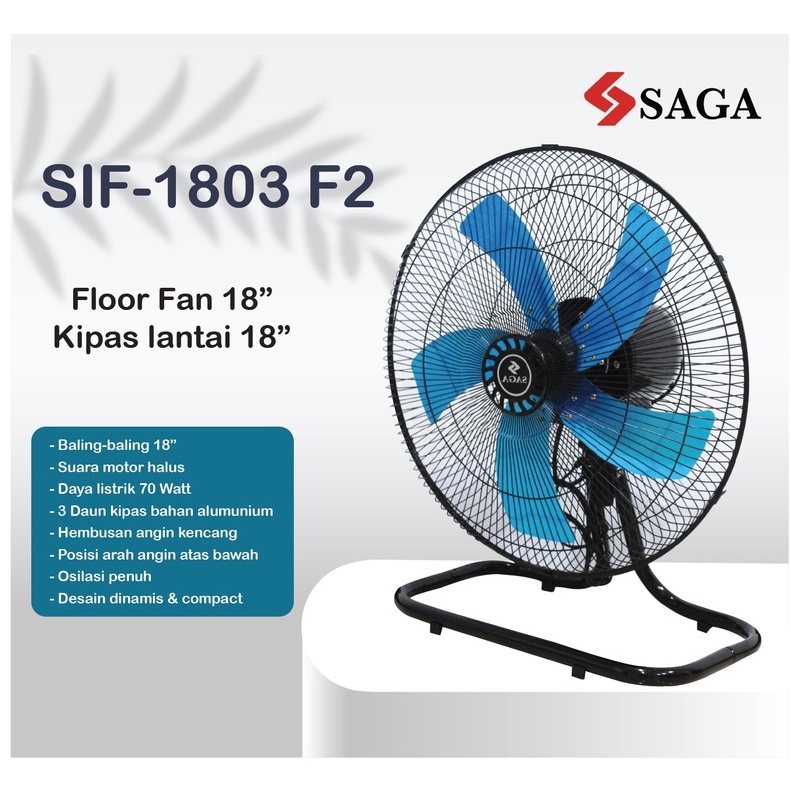 Jual KIPAS ANGIN LANTAI SAGA ARAH ANGIN ATAS BAWAH COCOK UNTUK SANTAI ...