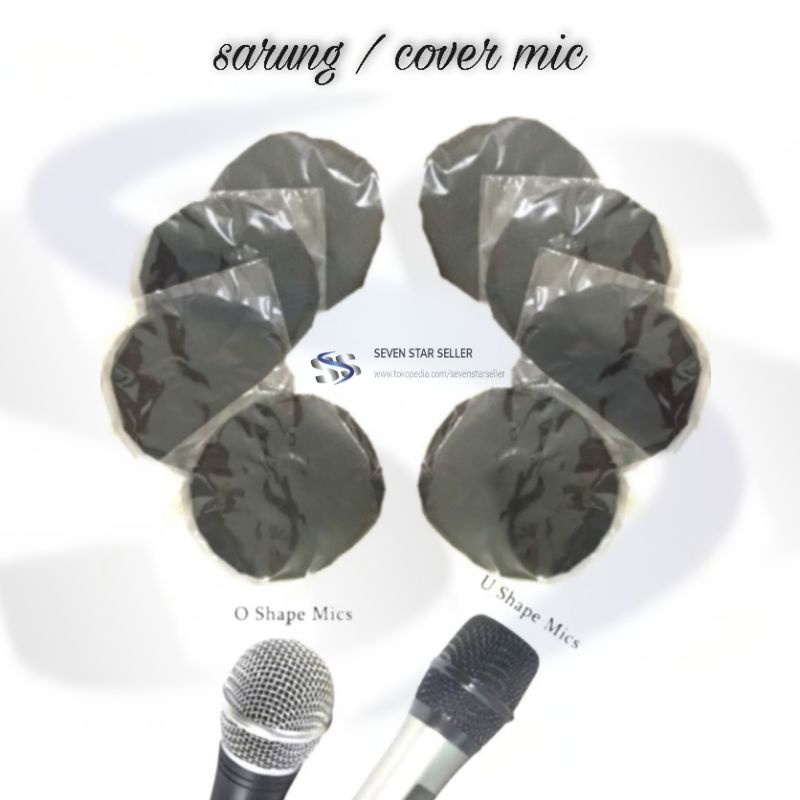 Jual cover- sarung mic cocok untuk semua jenis microphone 1 pack isi ...