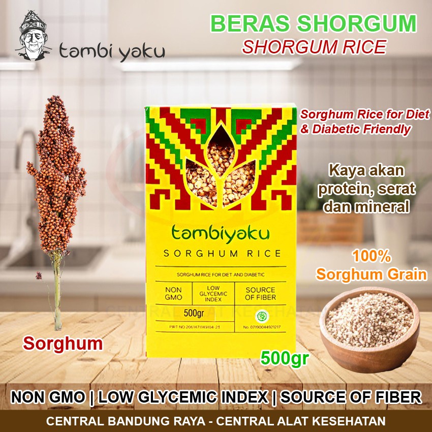 Jual TAMBIYAKU Sorghum Rice | Beras Sorghum untuk Diet & Diabetes ...