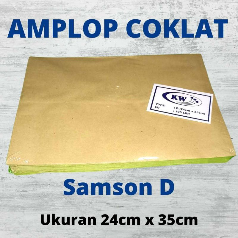 Jual Amplop Coklat Samson D | Shopee Indonesia