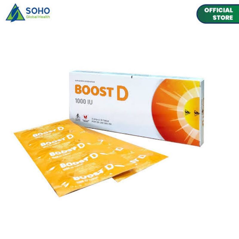 Jual Boost D 1000 IU Box(3strip) | Shopee Indonesia