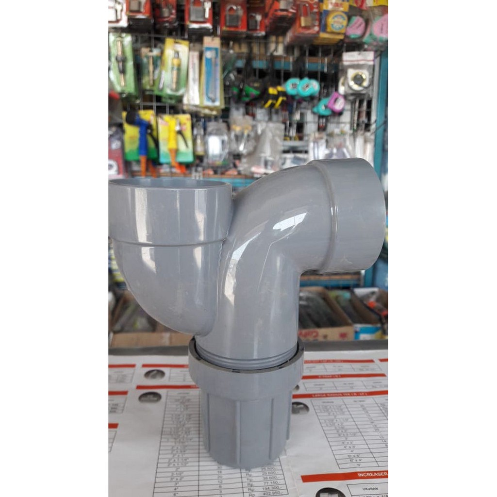 Jual P Trap 2" Rucika D / PVC V Trap 2" / P Trap PVC 2" Rucika D ...