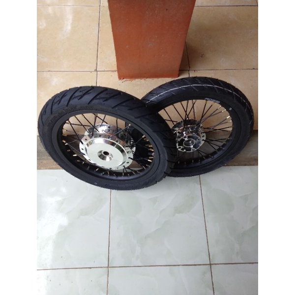 Jual velg paketan beat, Scoopy, Genio dan spacy tapak lebar185/215x14 ...