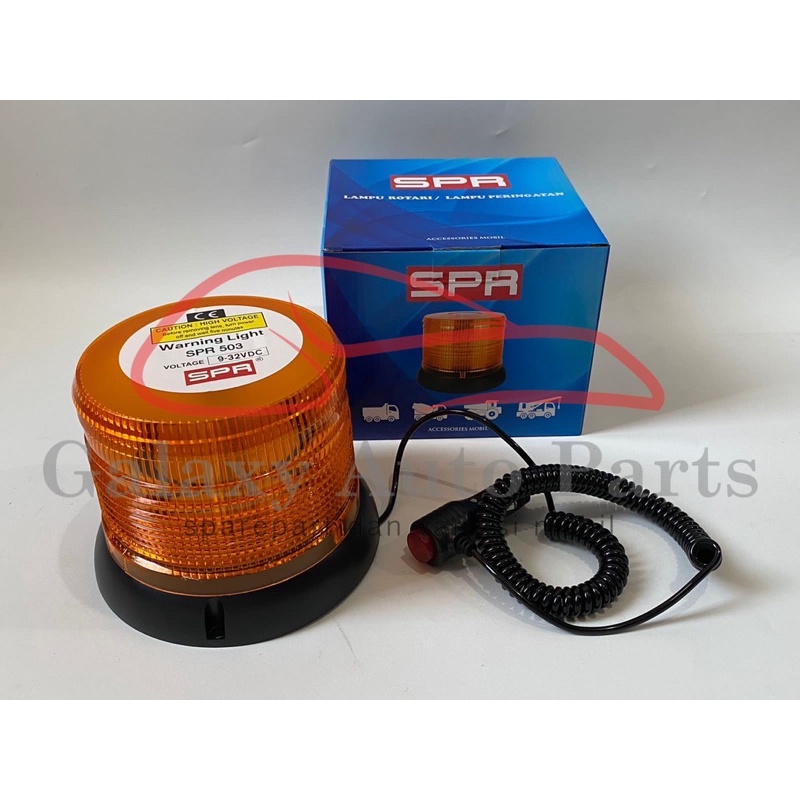 Jual Lampu rotary rotari led kedip flash blitz kuning amber putar ...