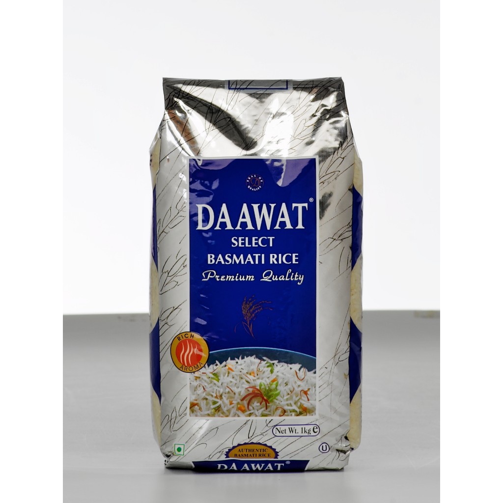 Jual Daawat Basmati Rice 1 KG / Beras Basmati Daawat Select 1 KG ...