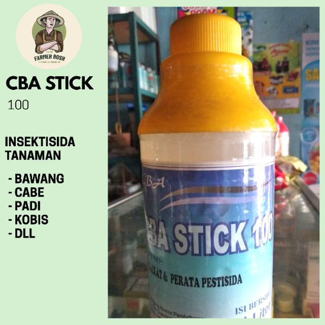 Jual INSEKTISIDA CBA STICK 100 500ML - PEREKAT PESTISIDA OBAT PUPUK ...