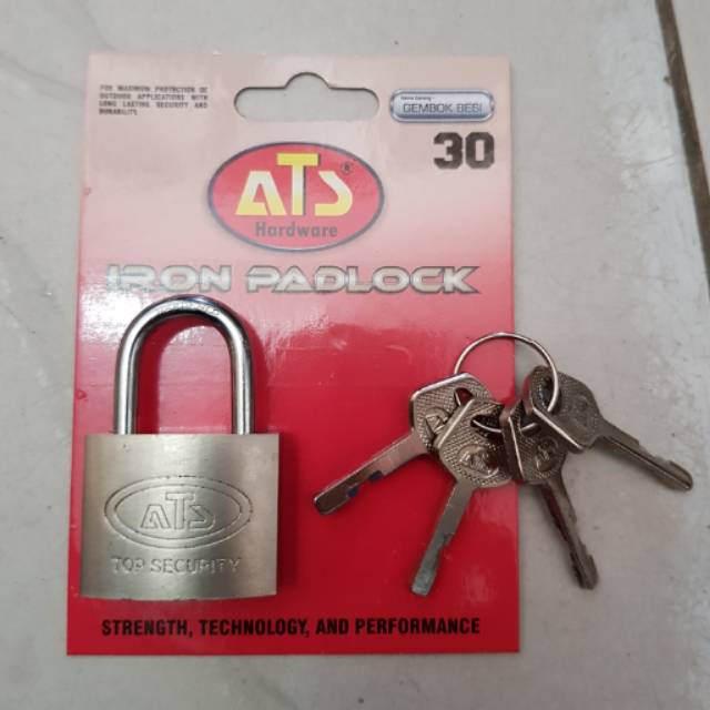 Jual Gembok ats 30mm | Shopee Indonesia