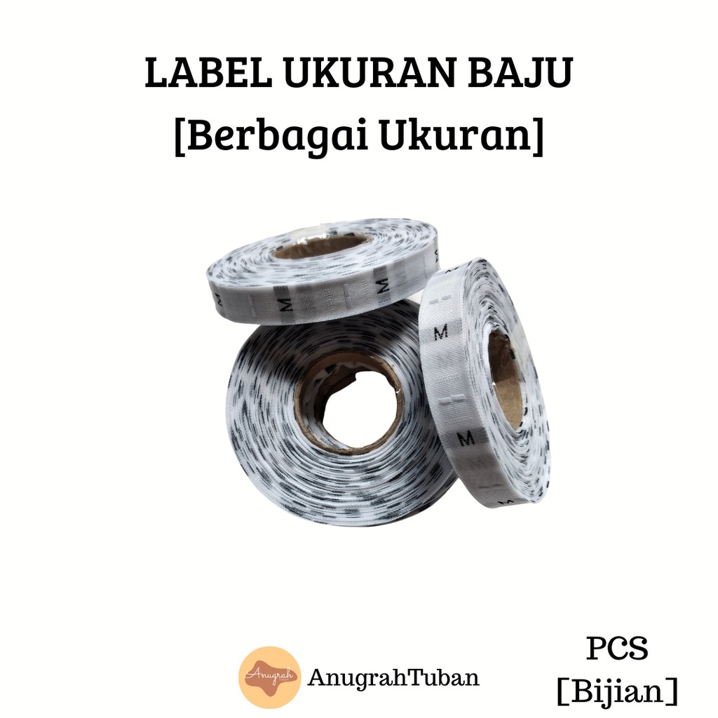 Jual Label Size Baju / Label Ukuran Baju | Shopee Indonesia