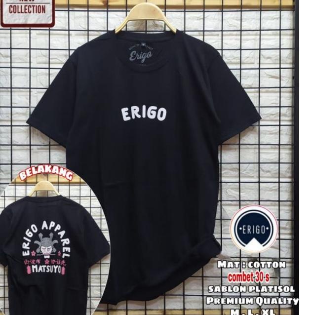Jual [KODE 7Q7] erigo store / erigo official shop / kaos erigo pria ...
