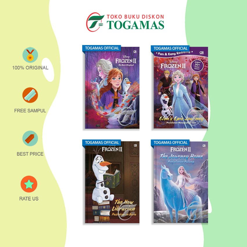 Jual Buku Frozen 2 Disney | Shopee Indonesia