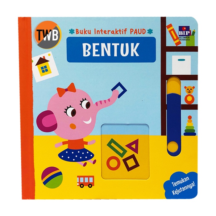 Jual Buku Anak Belajar Mengenal Bentuk Buku Interaktif Paud Bentuk ...