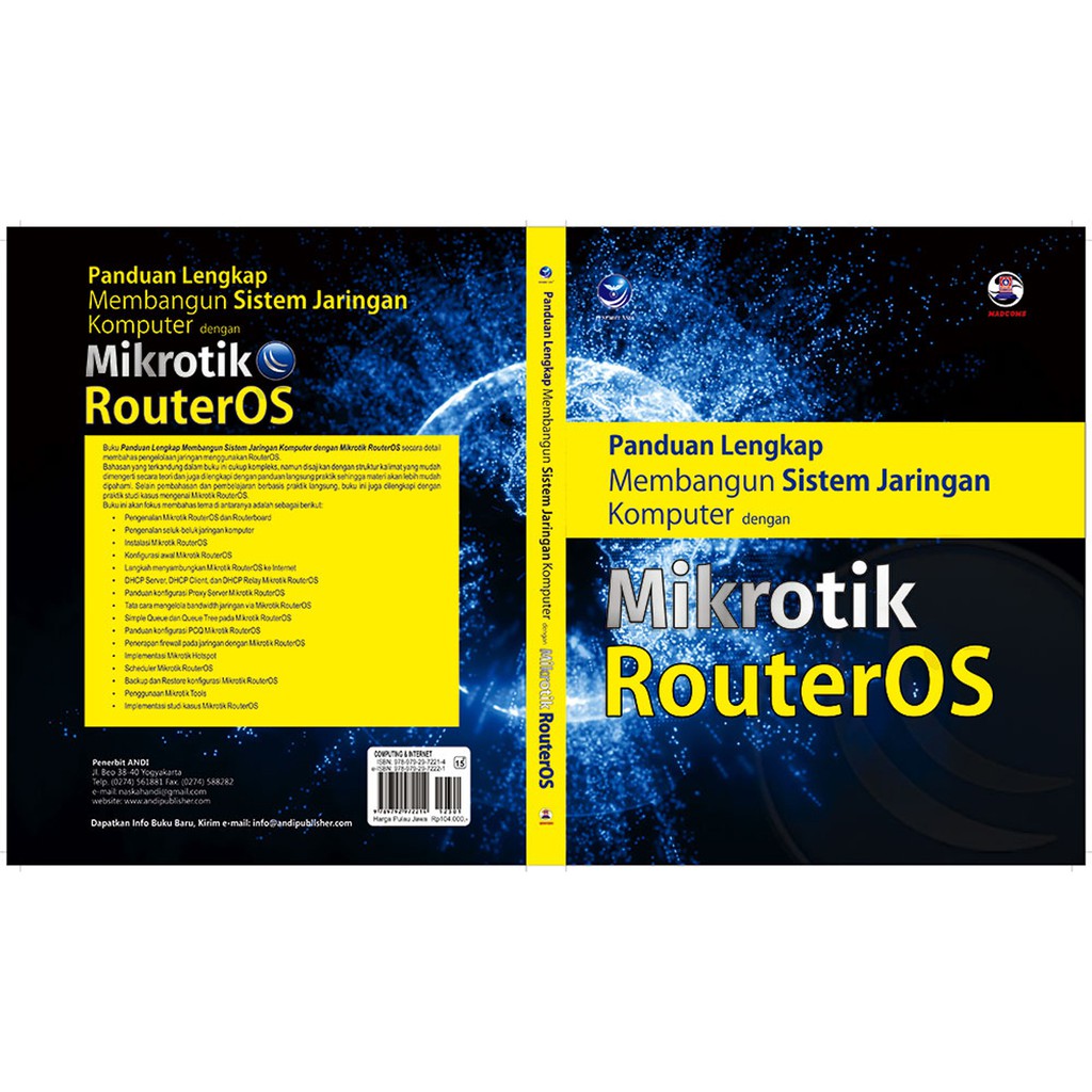Jual Panduan Lengkap Membangun Sistem Jaringan Komputer Dengan Mikrotik ...