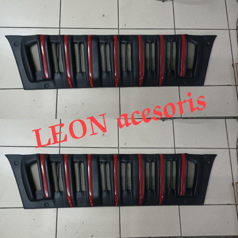 Jual Grill Truk Canter 110-120-125 Apollo Lis Merah | Shopee Indonesia