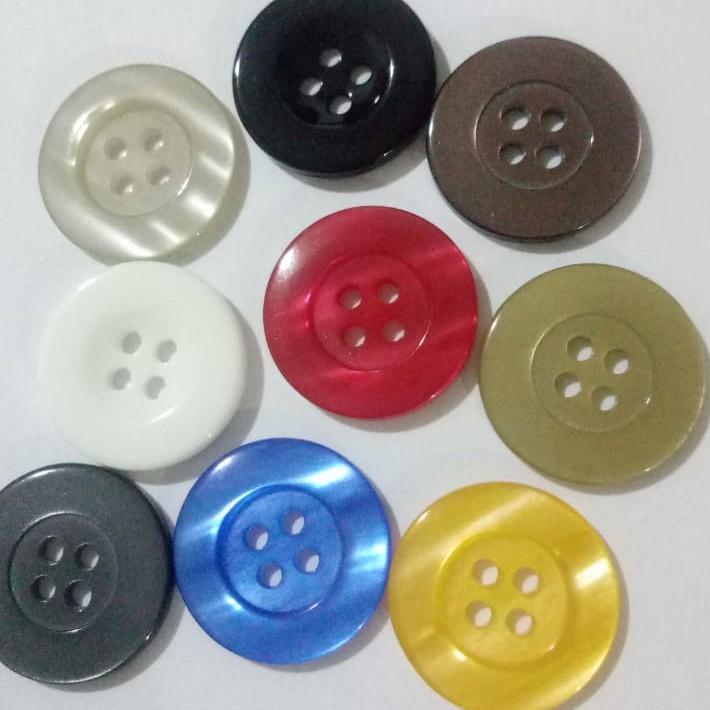 Jual isi 144 pcs kancing celana /kancing baju/32L/21MM/ kancing jas 2 ...