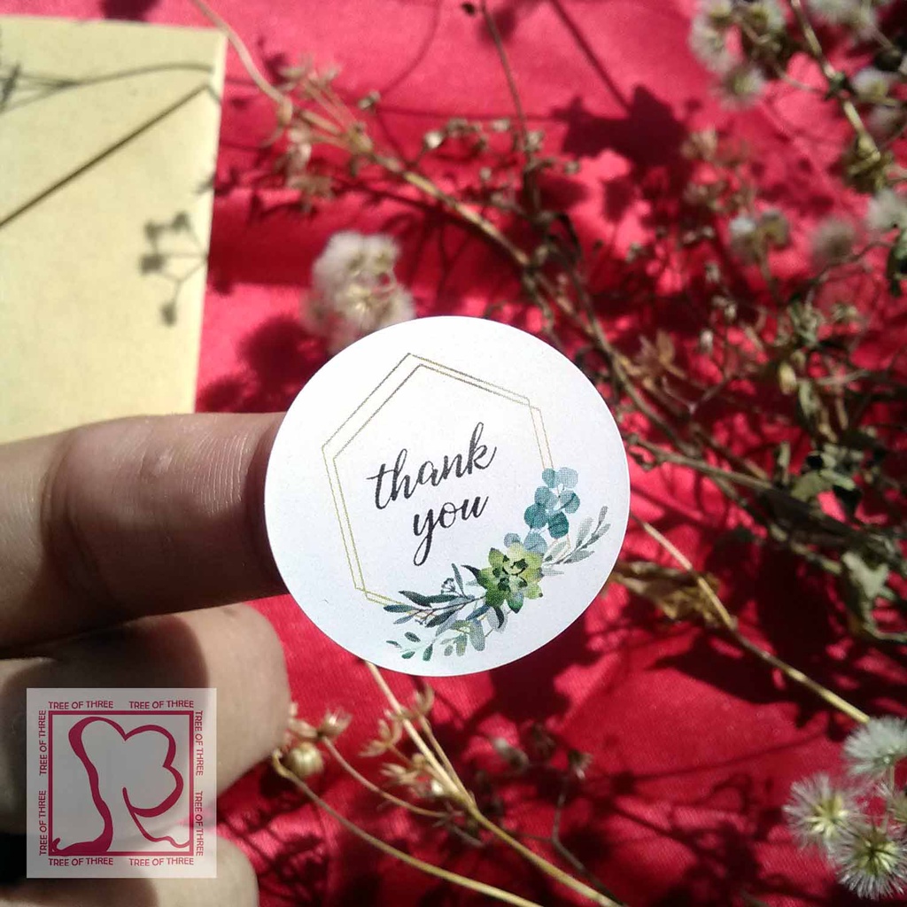 Jual Thank You Sticker / Sticker Snack Kue | Shopee Indonesia