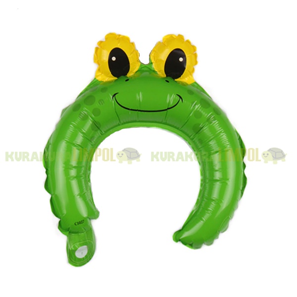 Jual Balon Foil Bando Karakter Hewan Animal Bando Bandana Anak Ulang ...