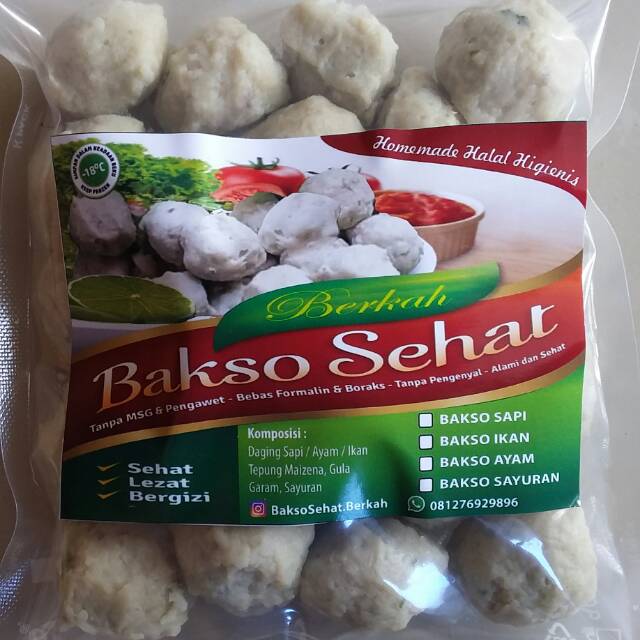 Jual bakso sehat homemade frozen food | Shopee Indonesia