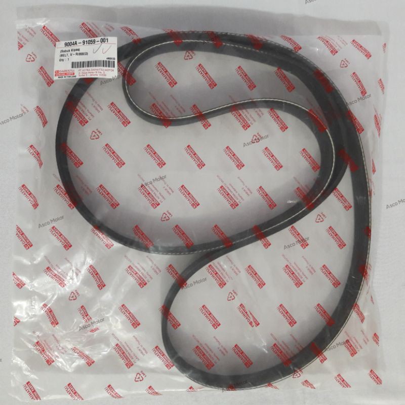 Jual Fan Belt original (Terios, Rush)10/2010-11/2017, (Avanza, Veloz) 1 ...