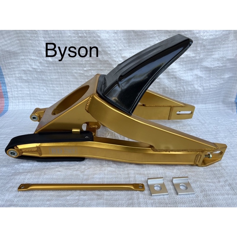 Jual swingarm byson alimunium cnc modelr6 modif velg lebar | Shopee ...
