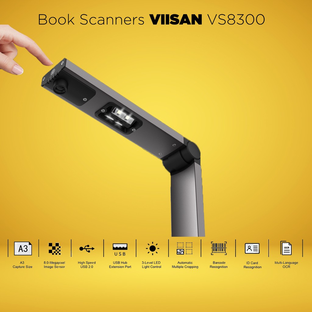 Jual Scanner Buku Viisan VS8300 - kertas A3 | Shopee Indonesia