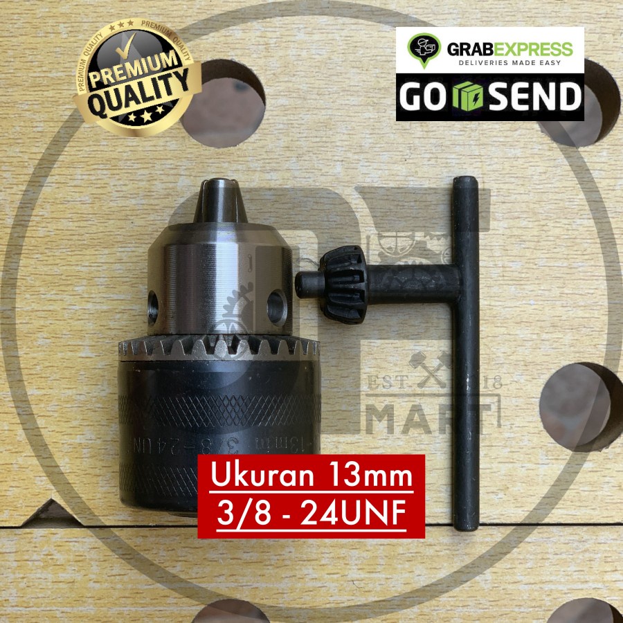 Jual Kepala Bor 13mm - 24UNF & Kunci | Shopee Indonesia