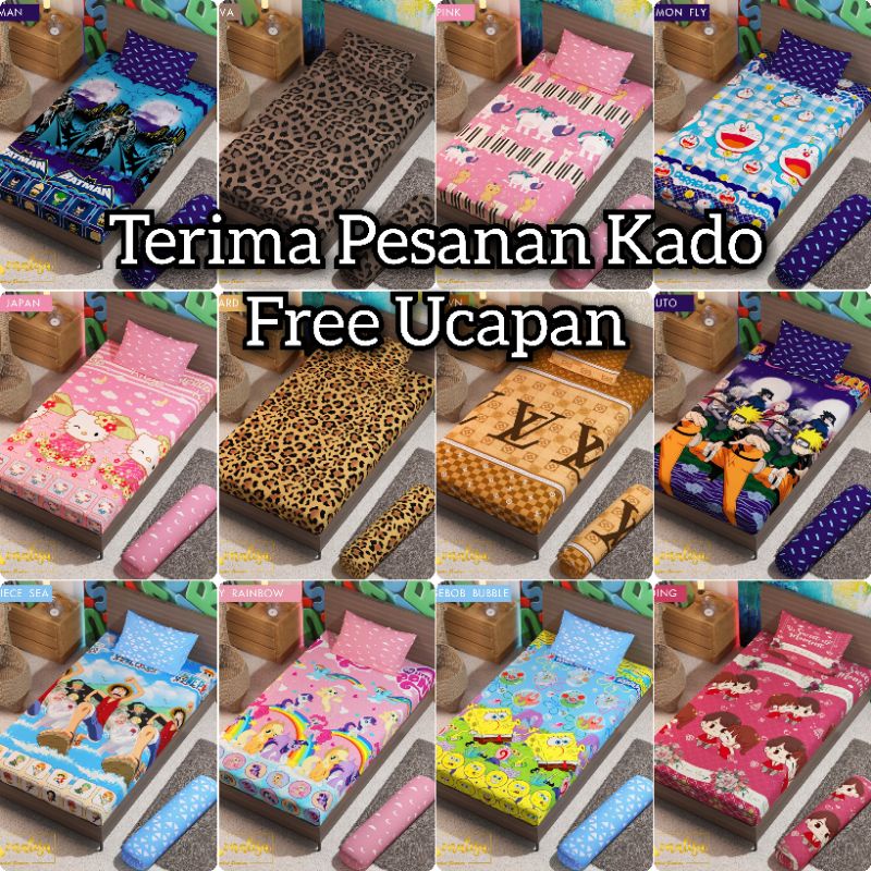 Jual Monalisa Sprei 90x200 Single 90x200 Toy Story Belova Cat Pink ...