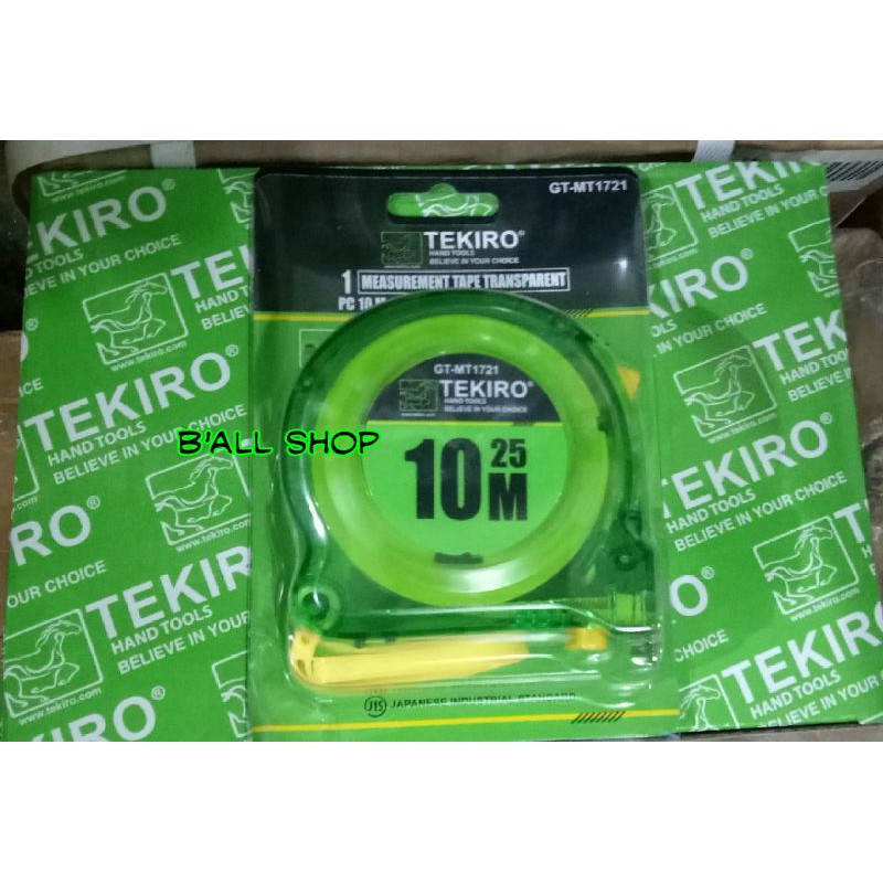Jual Meteran 10 Meter Tekiro GT-MT1721 | Shopee Indonesia