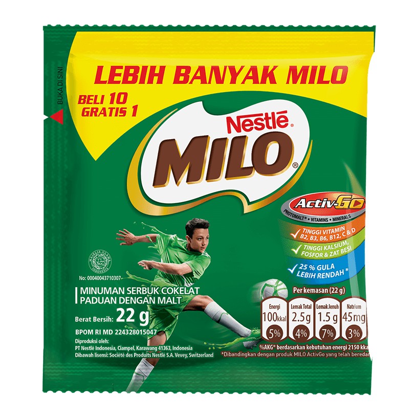 Jual Nestle MILO 22g 1rtg | Shopee Indonesia