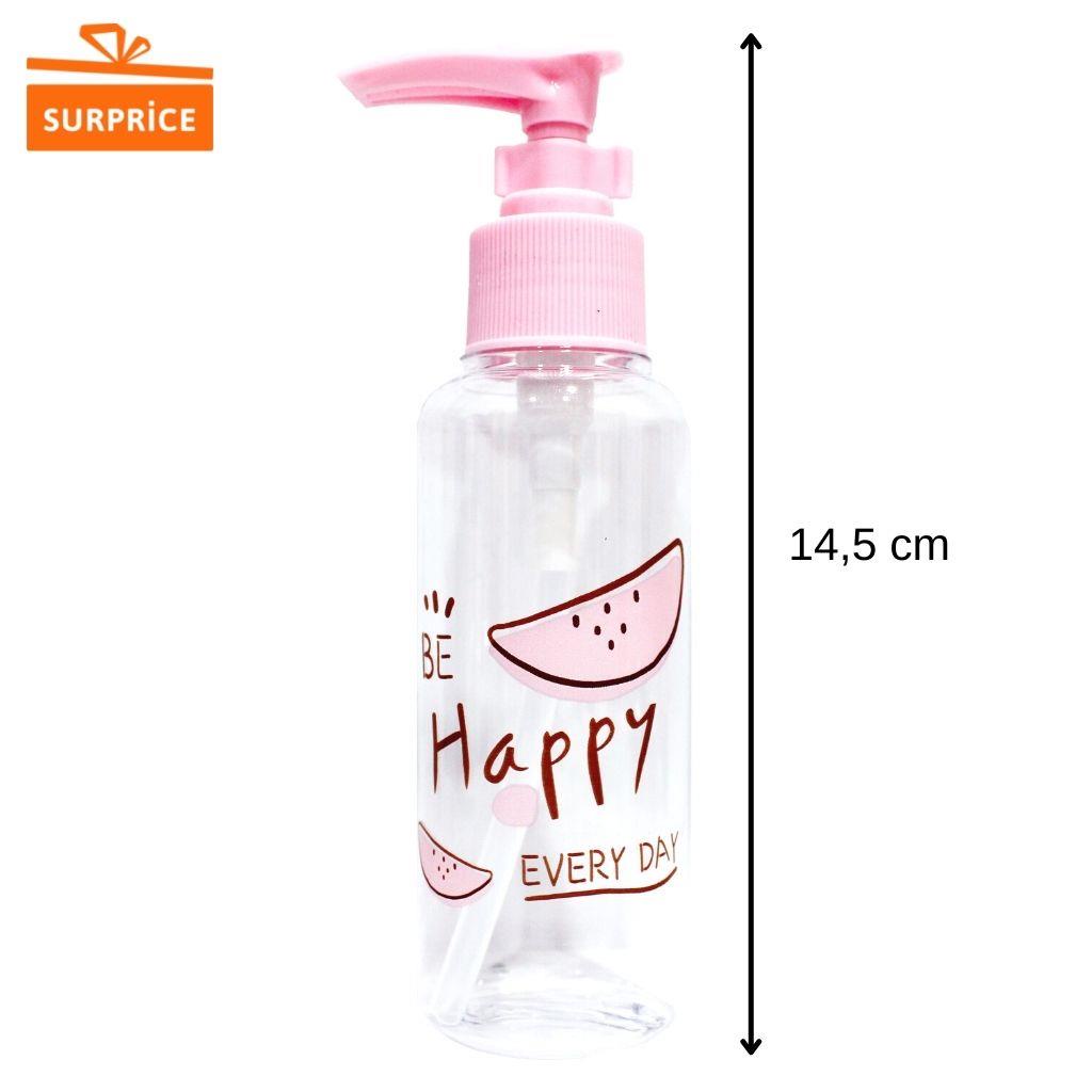 Jual Botol Pump Karakter Lucu 100 ML / Botol Pencet Plastik / Botol ...