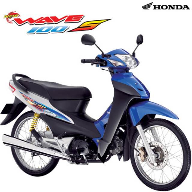 Jual Striping Honda Wave 100 S (Supra fit new) bahan Kodak paper ...
