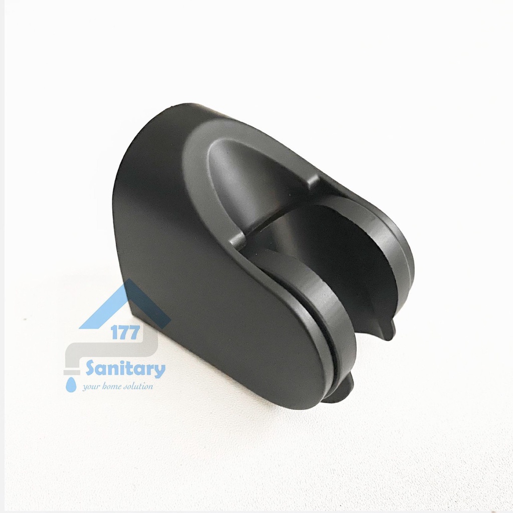 Jual Gantungan shower HITAM - hanger goyang naik turun bracket hook ...