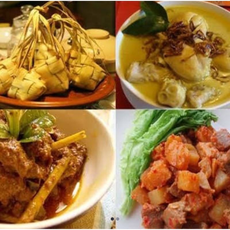 Jual paket masakan lebaran ( untuk satu orang ) Minimal pembelian 10 ...