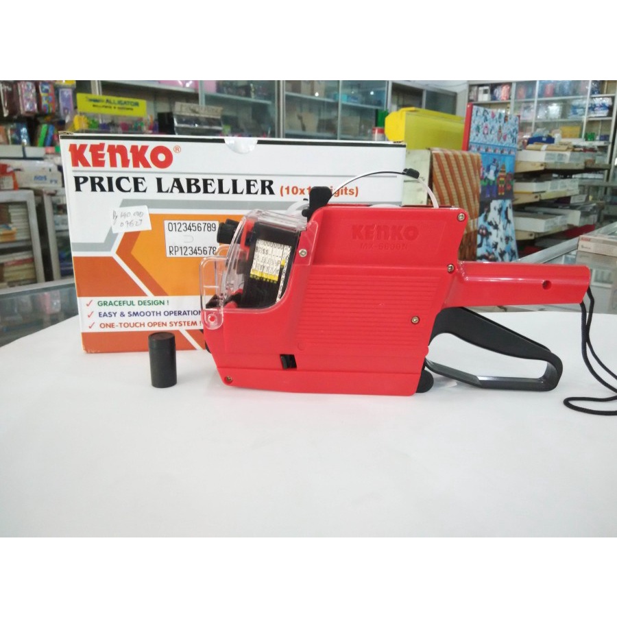 Jual Mesin Label Harga Kenko MX-6600N Exp date / Expired date | Shopee ...