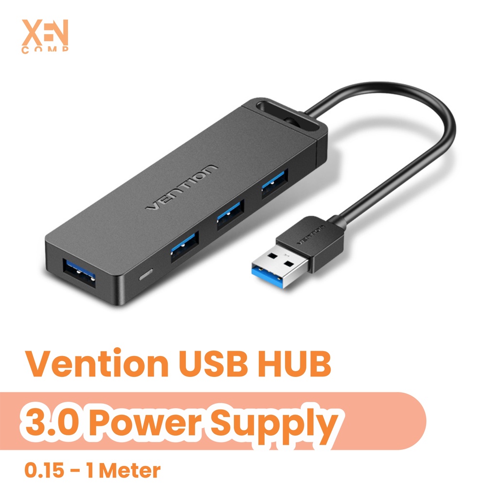 Jual Vention USB HUB USB 3.0 USB 2.0 4 Port CHL CHM High Speed Transfer for Windows Mac 0.15m ...