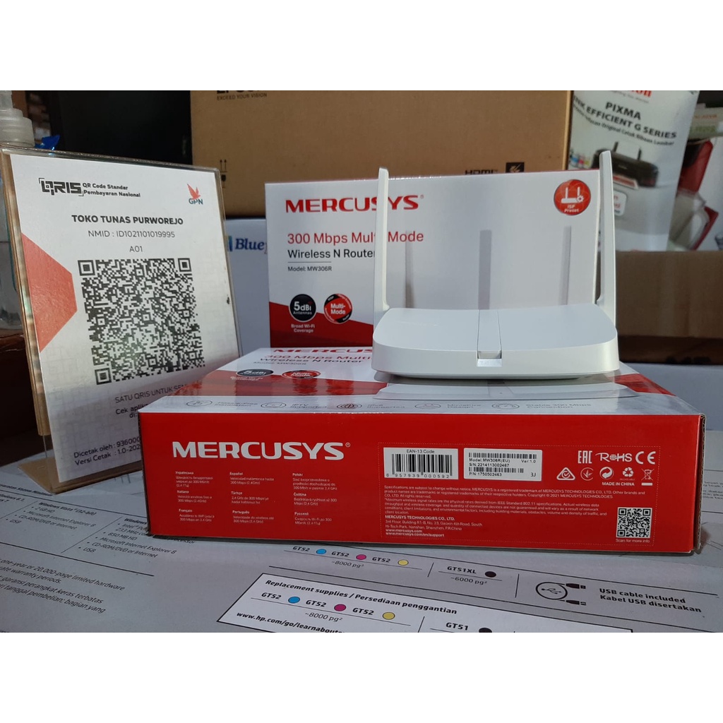 Jual MERCUSYS MW306R 300MBPS WIRELESS N ROUTER | Shopee Indonesia