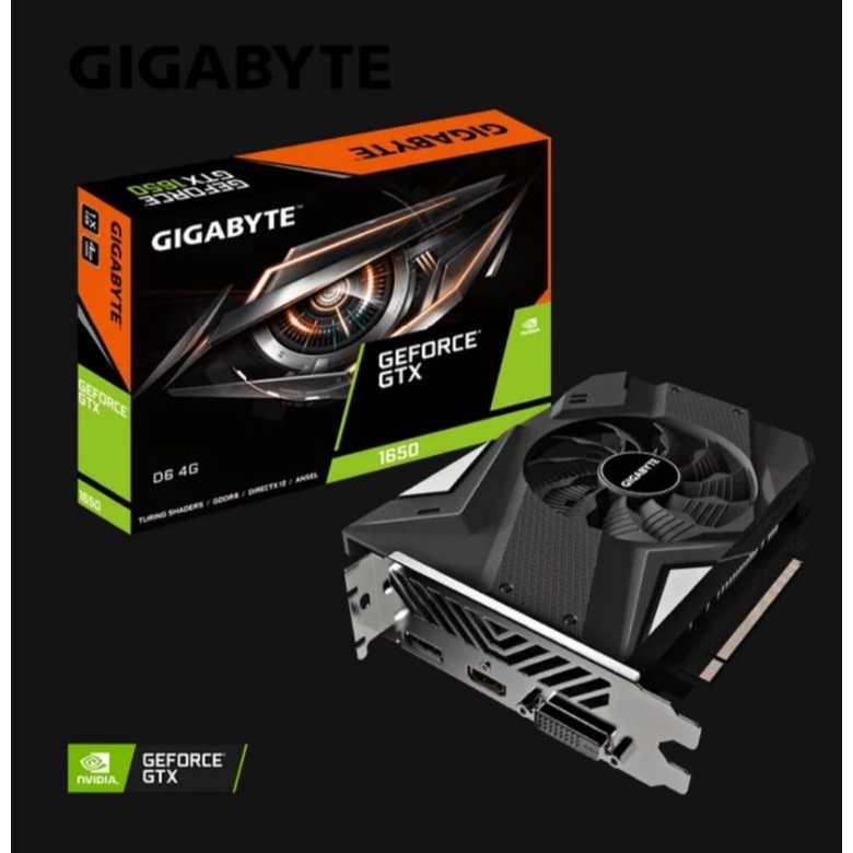 Jual VGA GIGABYTE GTX 1650 4GB GTX1650 4GB | Shopee Indonesia