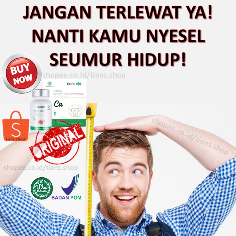 Jual Susu Super Grow Up Peninggi Badan Tiens Susu Kalsium Obat Tinggi ...