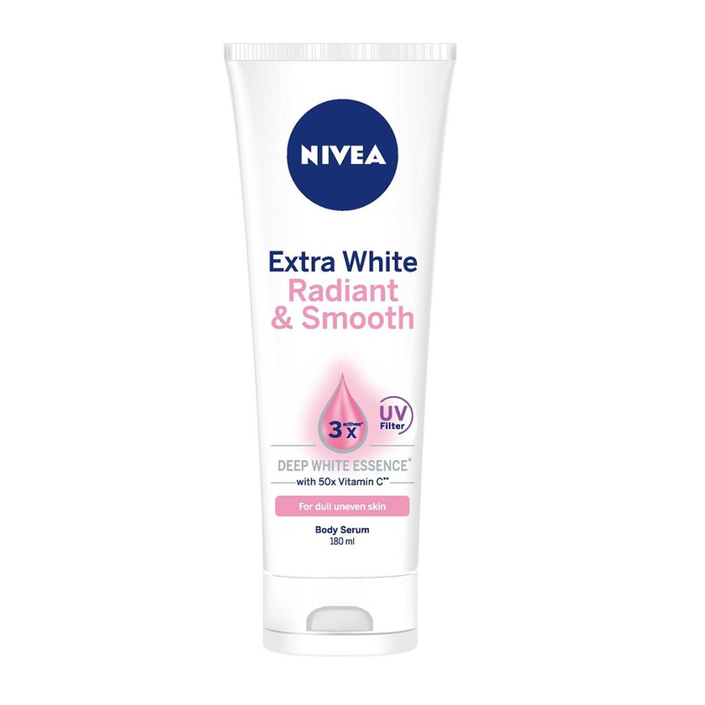 Jual NIVEA Body Extra White Radiant & Smooth Serum 180 ml - Bombo ...