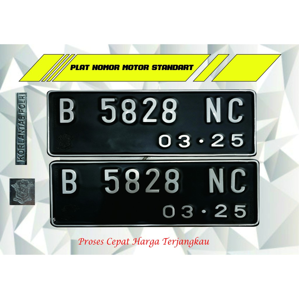 Jual plat motor standar | Shopee Indonesia