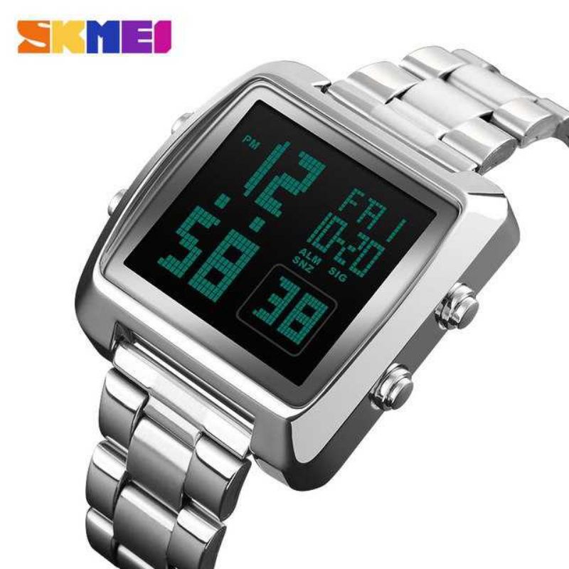 Jual Jam Tangan Skmei Modern Digital Pria Original Full Box | Shopee ...