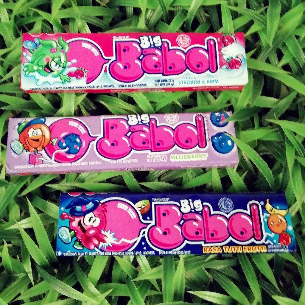 Jual Permen Karet Big Babol Stick. Satuan tetap harga grosir | Shopee ...