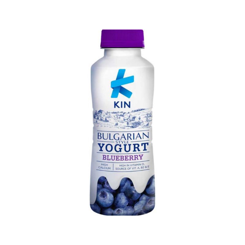 Jual Kin Bulgarian Yogurt 200ml / Original / Black / Blueberi / Stroberi / Slimberries / Rich ...