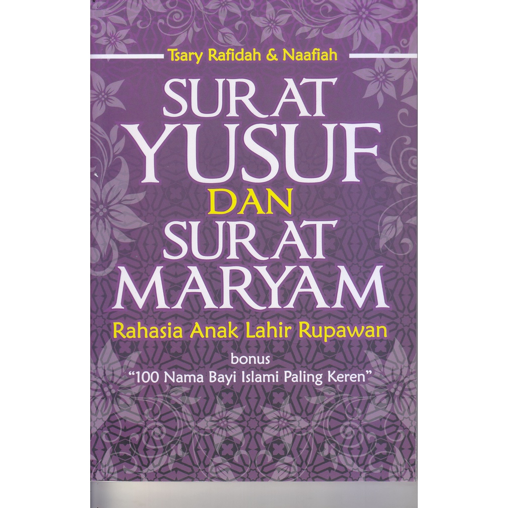 Jual Surat Yusuf dan Surat Maryam - Rahasia Anak Lahir Rupawan (2022 ...
