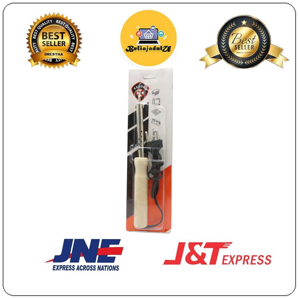 Jual Beliajadulu88 Solder ( soldering iron ) 30 w dan 40w gagang kayu ...