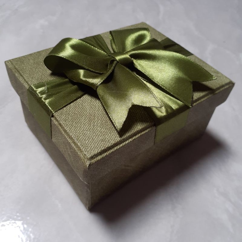 Jual BOX KEMASAN PACKING KADO HIJAU ARMY MOTIF DENIM | Shopee Indonesia